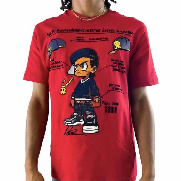 DEKRYPTIC | Shirts | New Dekryptic Boondocks Riley Blueprints ...